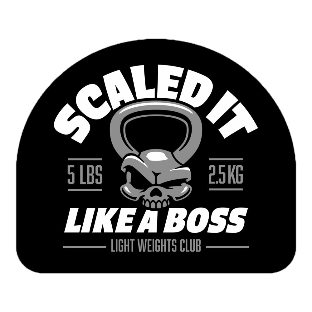 Scaled It Like A Boss Sticker – Ministry of Sweat